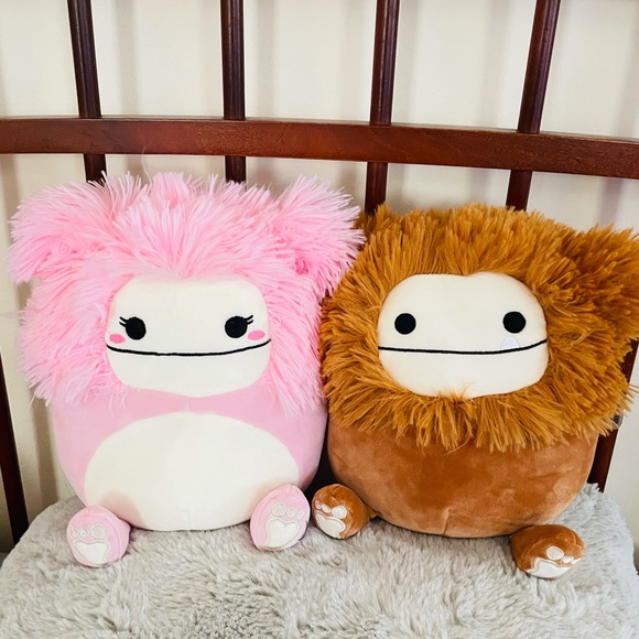 Kellytoy | Toys | Benny And Brina The Bigfoot Squishmallow Bundle 8 ...